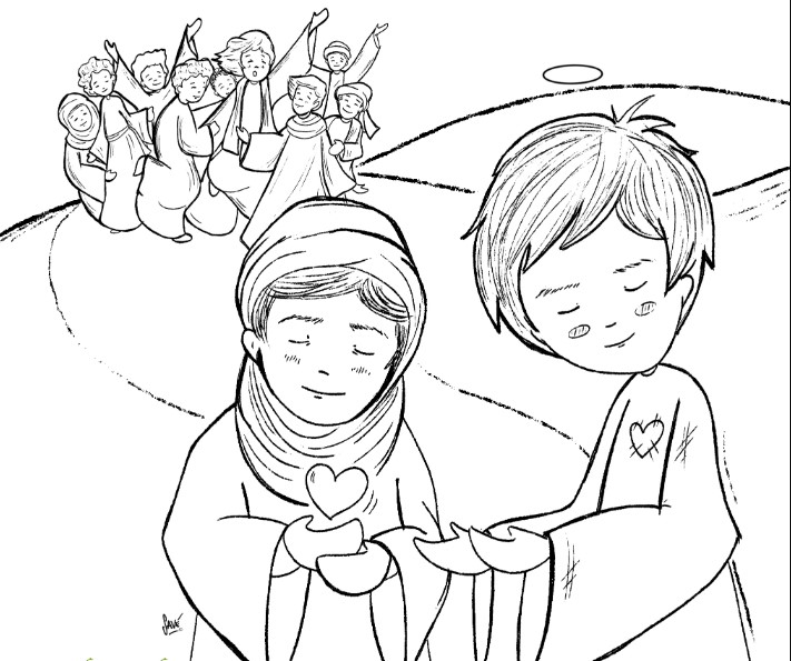 Catechesi delle elementari: Scarica e COLORA il disegno del Vangelo di ...