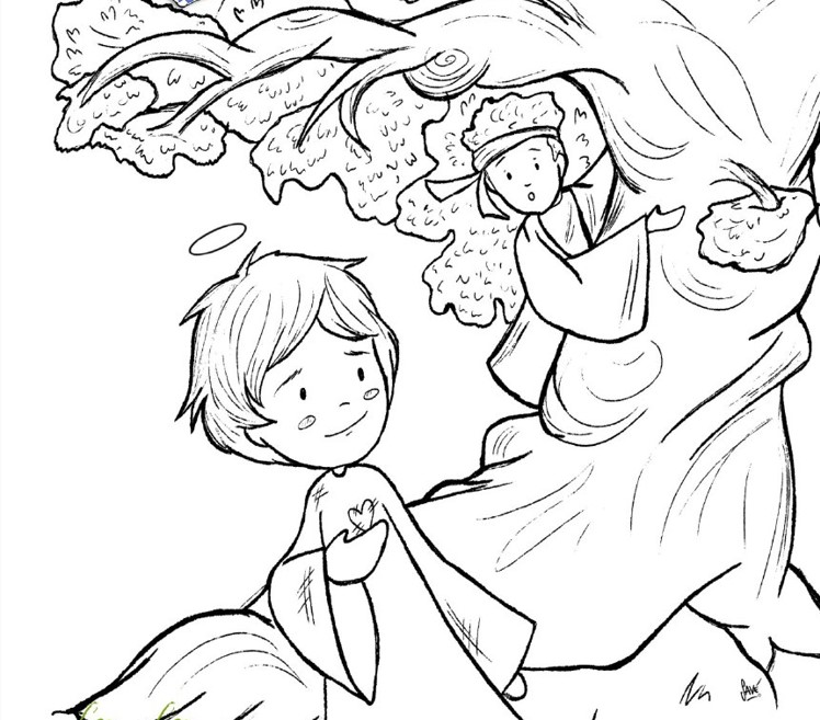 Catechesi delle elementari: Scarica e COLORA il disegno del Vangelo di ...